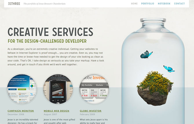 Unusual Website Designs | DesignContest