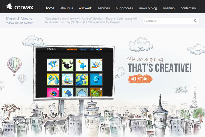 Unusual Website Designs | DesignContest